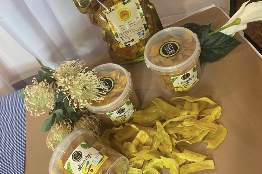 กล้วยฉาบบ้านแม่กลอง สินค้า OTOP - Maesotdata